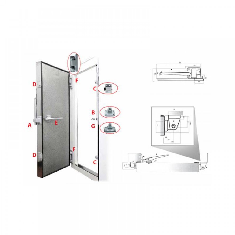 BLOCO DE FECHAMENTO 1216-1002 FERMOD